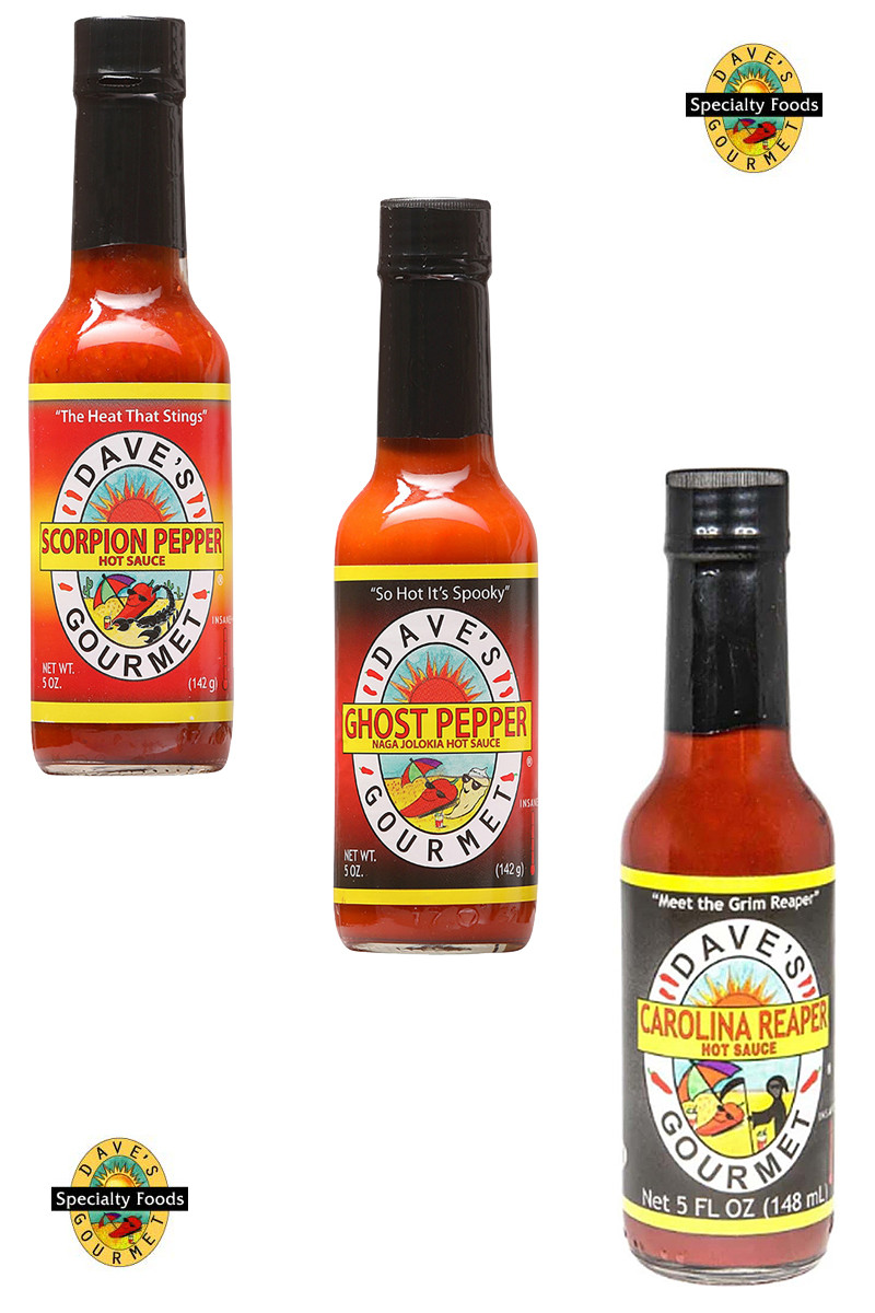 Dave's Gourmet Insanity Hot Sauces