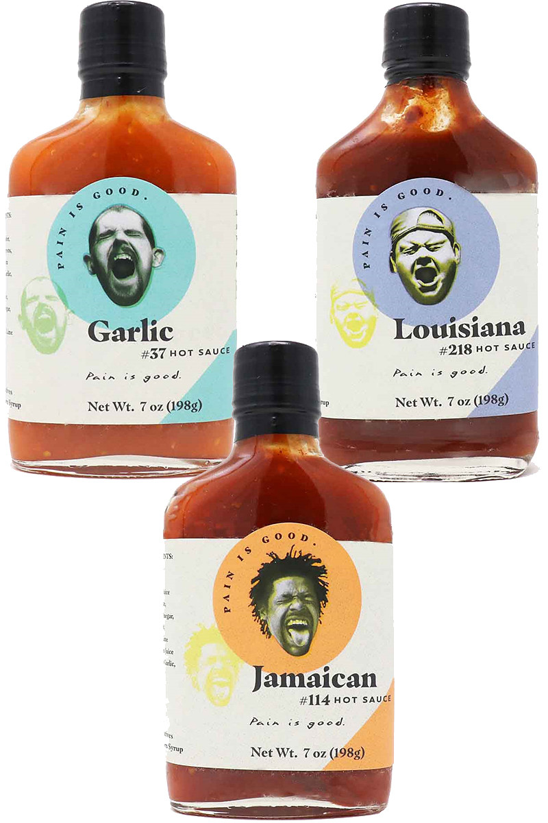 Pain Is Good Hot Sauces