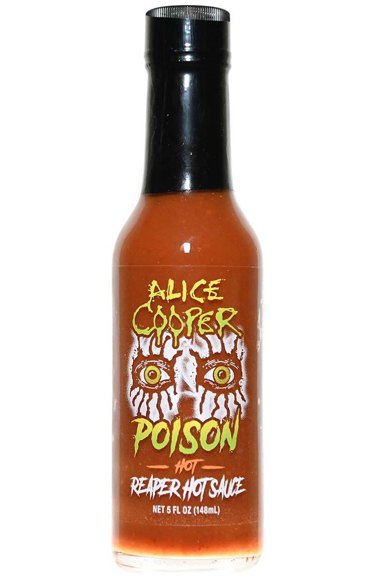 Alice Cooper Poison Reaper Hot Sauce