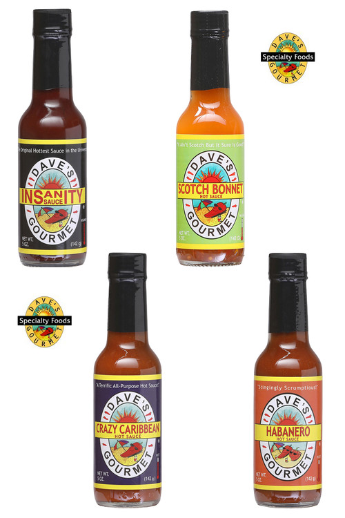 Dave's Gourmet Insanity Spicy 4 Pack