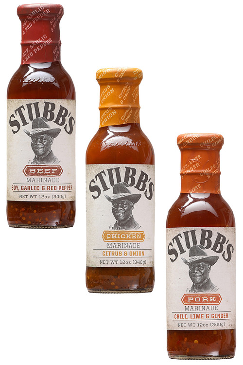 Stubb's Original Marinade Sauces Gift Set
