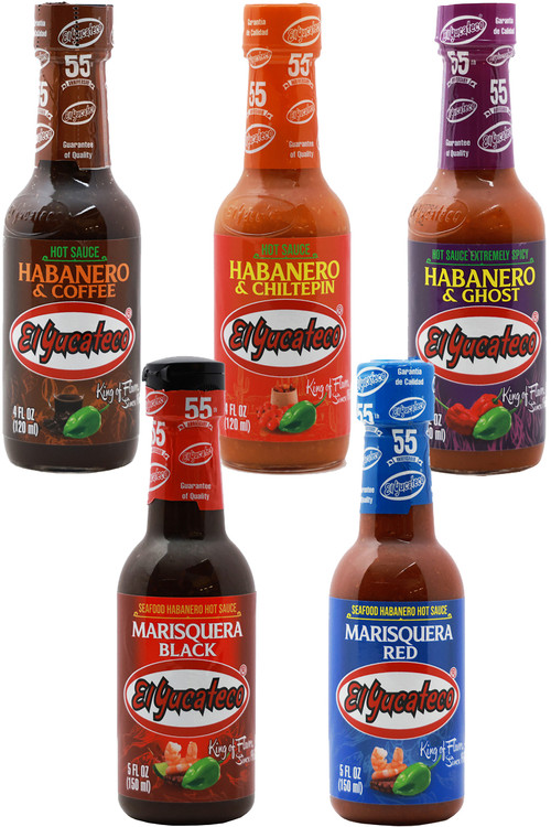 El Yucateco Exotic Hot Sauces Gift Set
