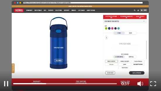 Pioneering Sustainable E-commerce with Doogma's Thermos Customization Software - Doogma