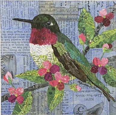 Card ~ Summer Hummer - Twigs & Leaves Gallery