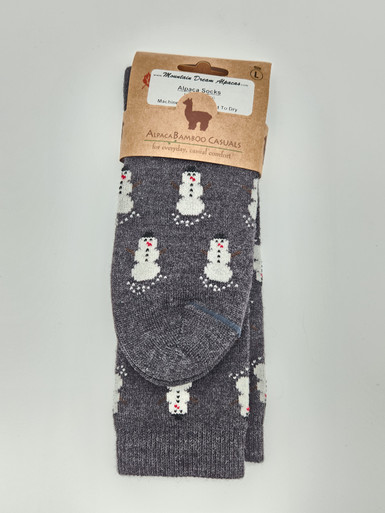 Snowman Socks - Twigs & Leaves Gallery