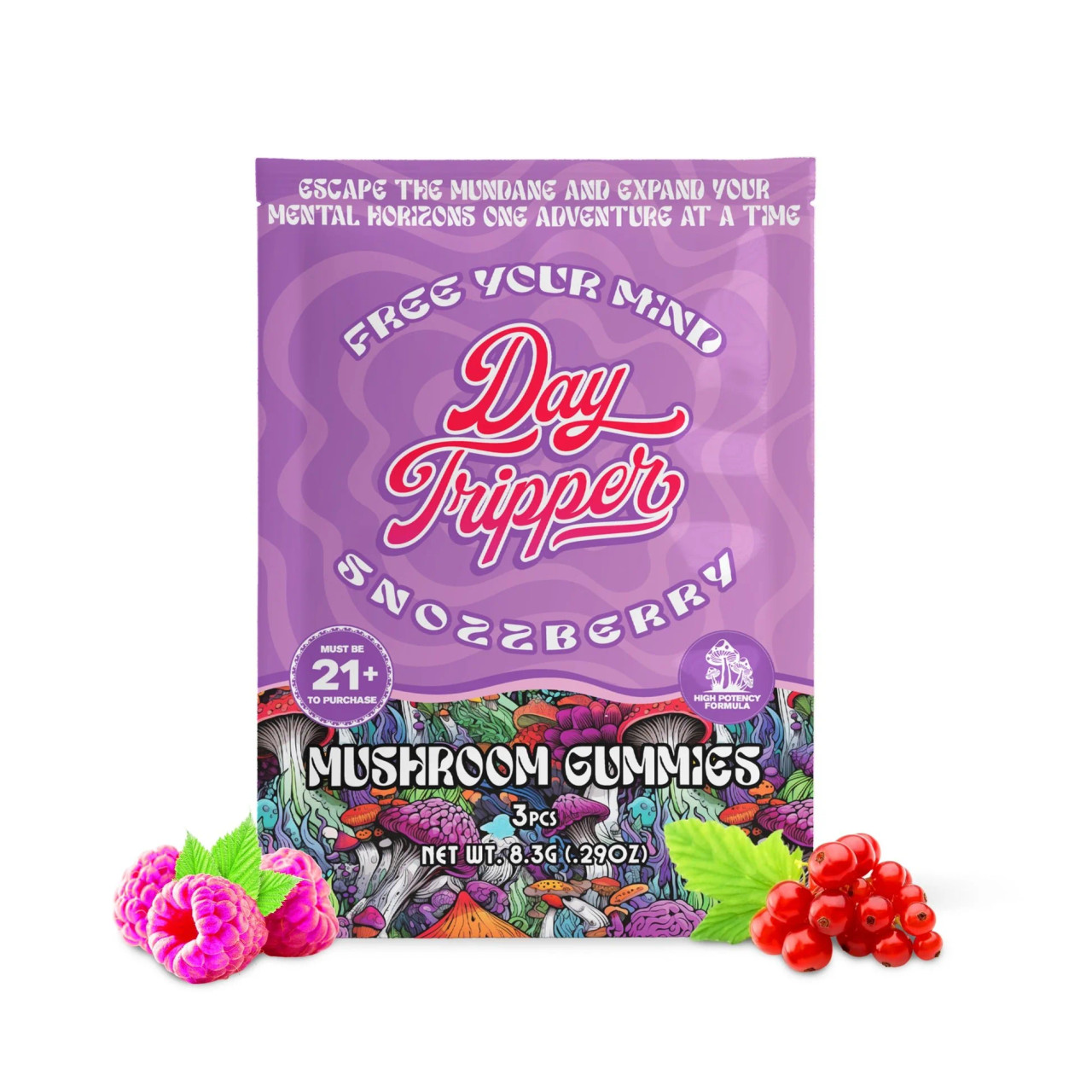 Day Tripper | Mushroom Gummies (3 Pack) - Acadia Canna & Kratom