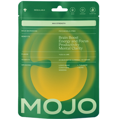 MOJO | Brain Boost Gummies | Max Strength | Yuzu Lime - Acadia Canna ...