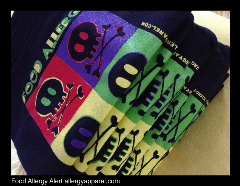 Food Allergy Alert T-Shirt - Allergy Apparel™, LLC