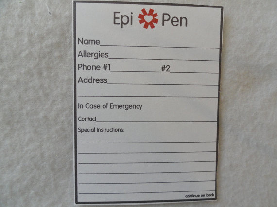 epipen pouch | epipen | epi pen case | epipen holder