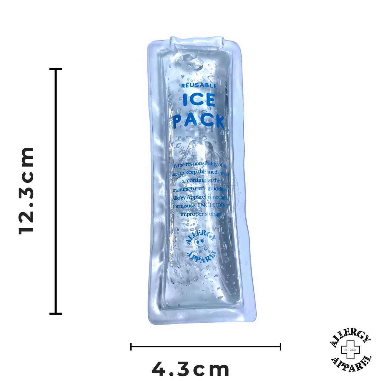 MICRO MEDICAL ICE PACK - Allergy Apparel™, LLC