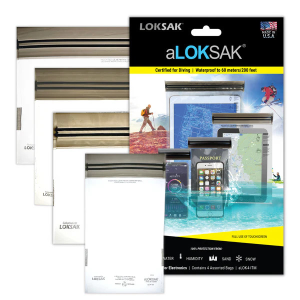 LokSak Waterproof Bags - 100% Leakproof Storage Bags