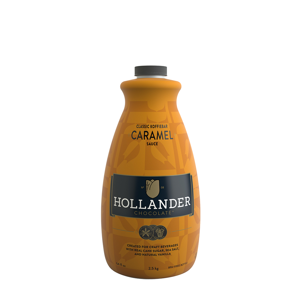 Hollander Caramel Sauce - 6/64oz Bottles - F&O Imports