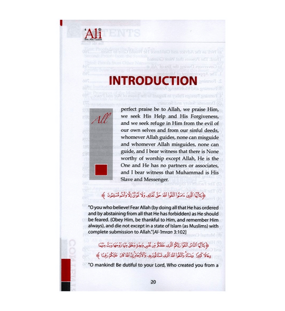 Ali Ibn Abi Talib 2 Vol Set