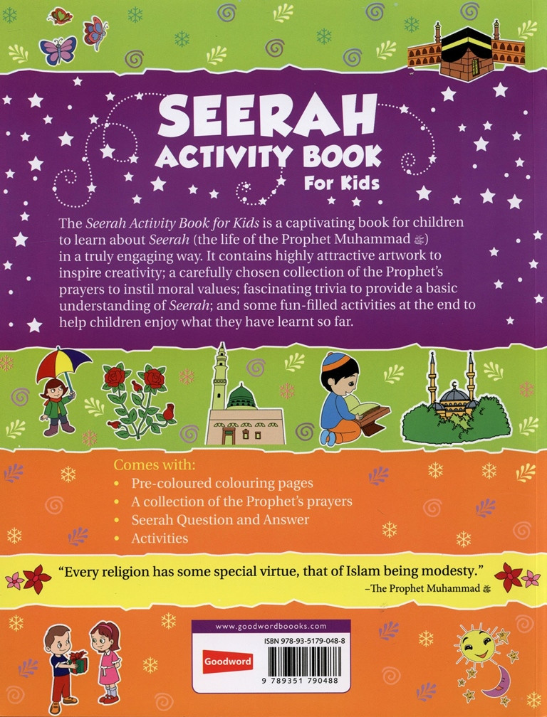 Seerah Activity Book for Kids