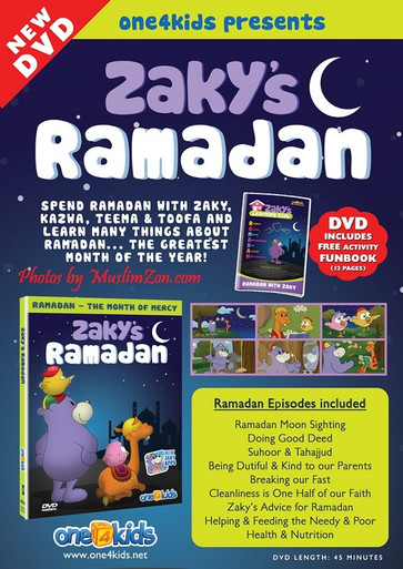 Zaky,s Ramadan – spend Ramadan with Zaky & Friends (DvD - with Free ...