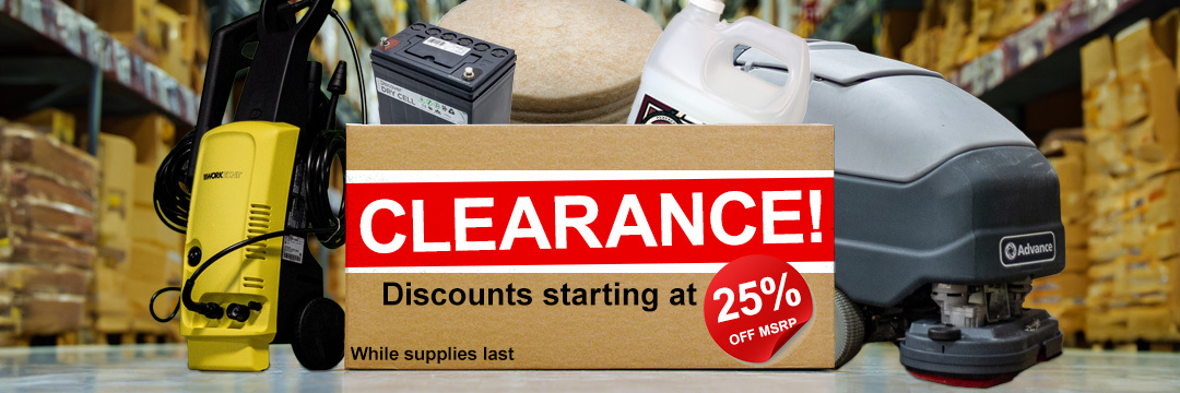 Clearance - Page 1 - USA-CLEAN