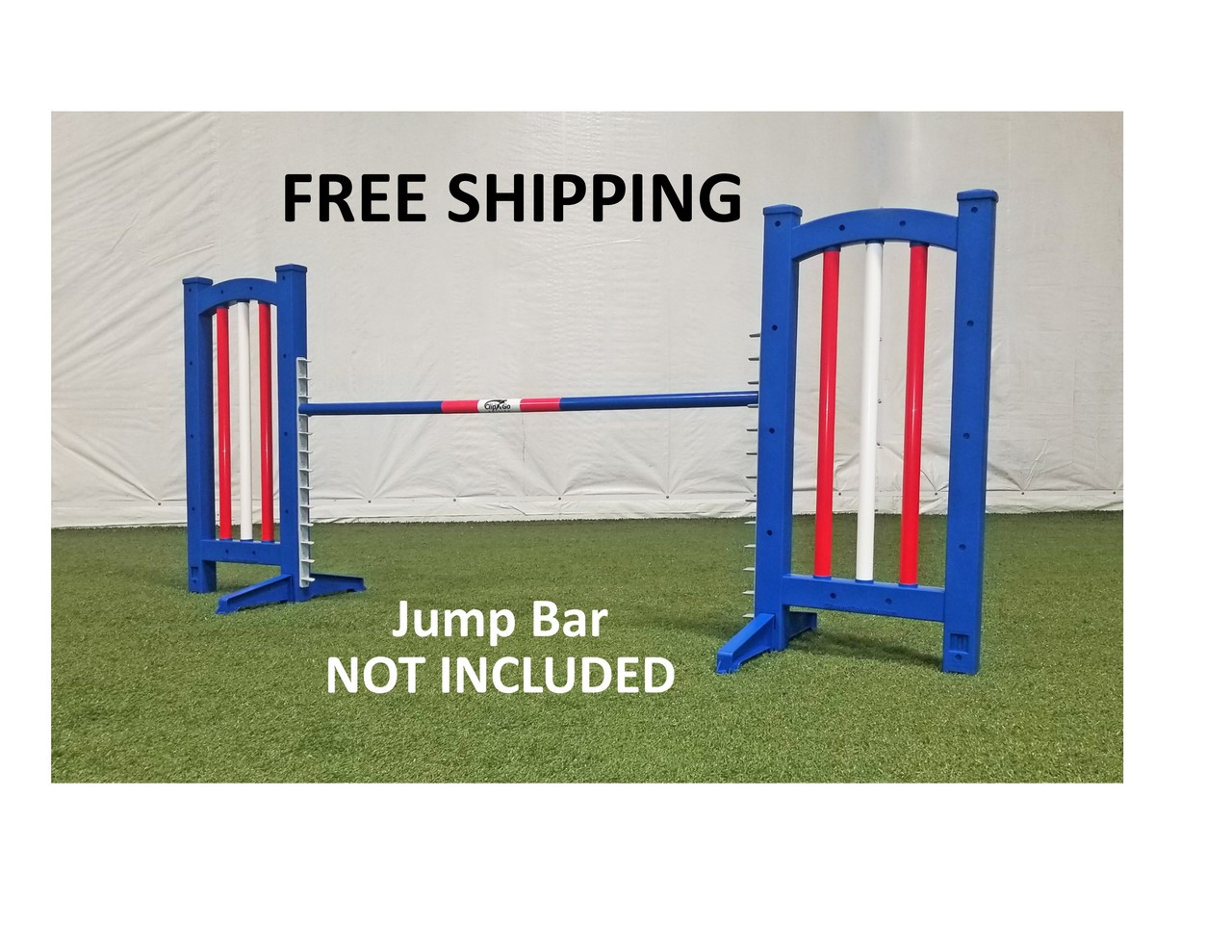 Dog Agility Equipment | Clip and Go Wing Jump | FREE Shipping