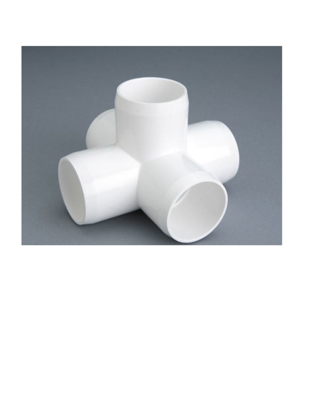 1 1/4" 5 Way Tee $3.95 each