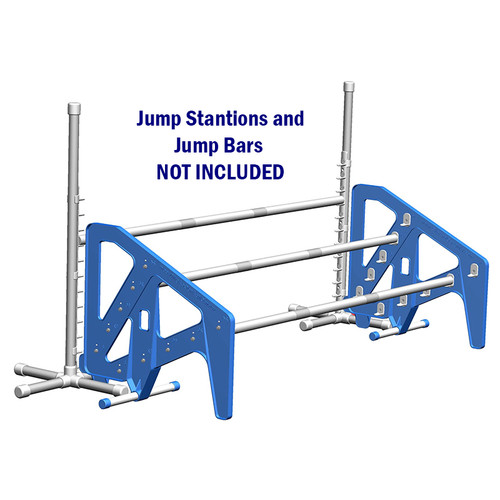 Dog Agility Equipment | Add On Triple Jump | Clip and Go Agility