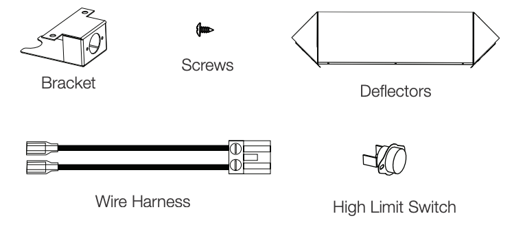Napoleon Hot Air Distribution Kit - LHAD