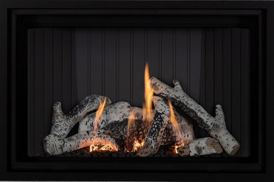 DelRay Square 34" Direct Vent Gas Fireplace - Basic Model