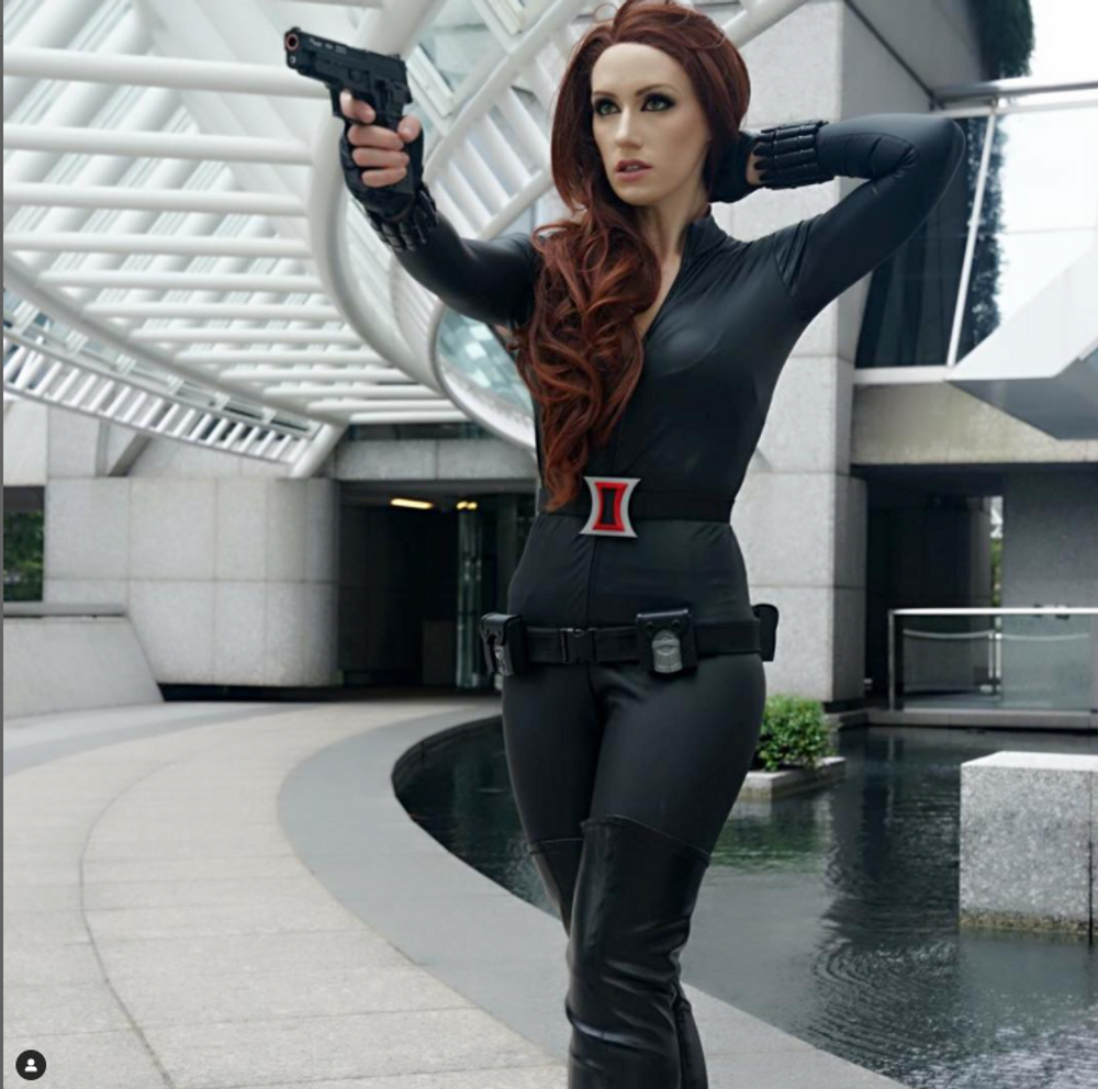Custom Catsuit By Suzi Fox Shown In Matte Black (no Shine) Vinyl Pvc