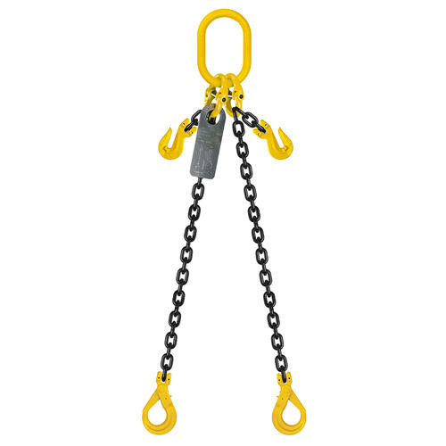 Grade 80 Chain Sling 6mm 2leg Effective Length C/W Clevis Type Grab ...