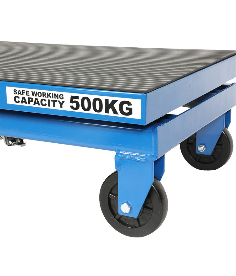 Scissor Lift Trolley – 500kg | Heavy Duty Hydraulic Lift Table | WA ...