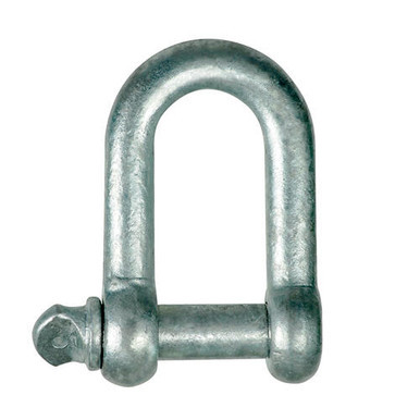 Shackle Commercial Dee Galvanised 22mm Code:501022; Austlift