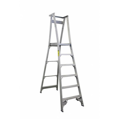 Indalex 6-Step Platform Ladder PROP9-6 – 1.80m Heavy-Duty Access Solution