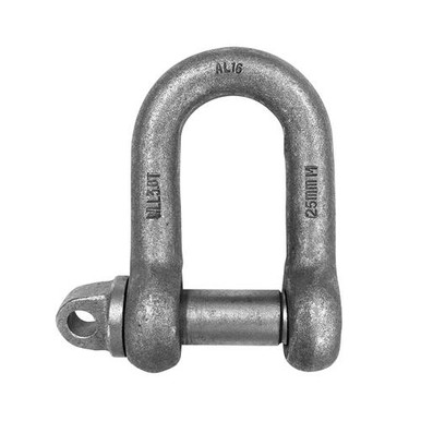 Shackle Grade M Dee Black 51mm 16T Code:502551; Austlift