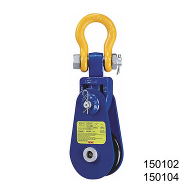 Snatch Block with Shackle Head 15T | 10" Sheave | WA Lifting Equipment
