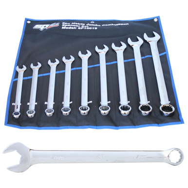 SPANNER SET - ROE QUAD DRIVE JUMBO METRIC 9PC - West Australian ...