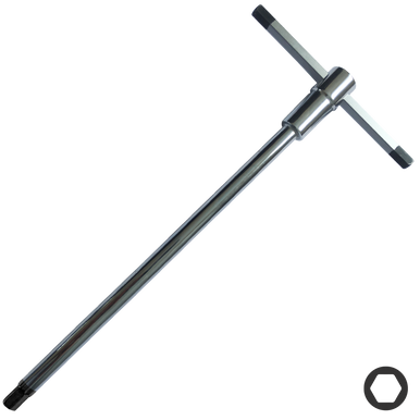 KET SET - METRIC HEX SLIDING T-HANDLE 6MM