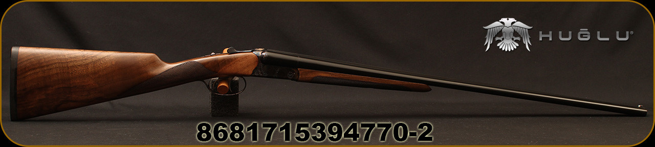 Huglu - 410Ga/3"/26" - 202B - SxS - Double Trigger - Grade II Turkish ...