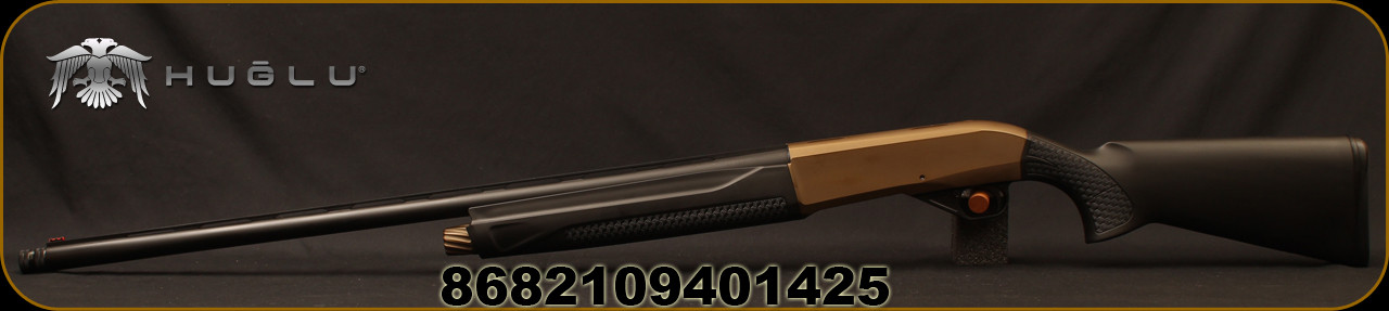 Huglu - 12Ga/3"/28" - Veyron Bronze - Gas Operated Semi-Auto - Black ...