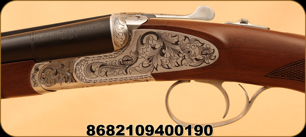 Huglu - 410Ga/3"/26" - Model 200AC - SxS - Turkish Walnut/ Hand ...