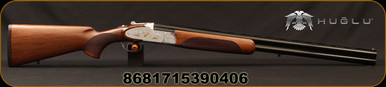 Huglu - 12Ga/3"/28" - 103F - O/U, Turkish Walnut/Silver Receiver w/gold ...