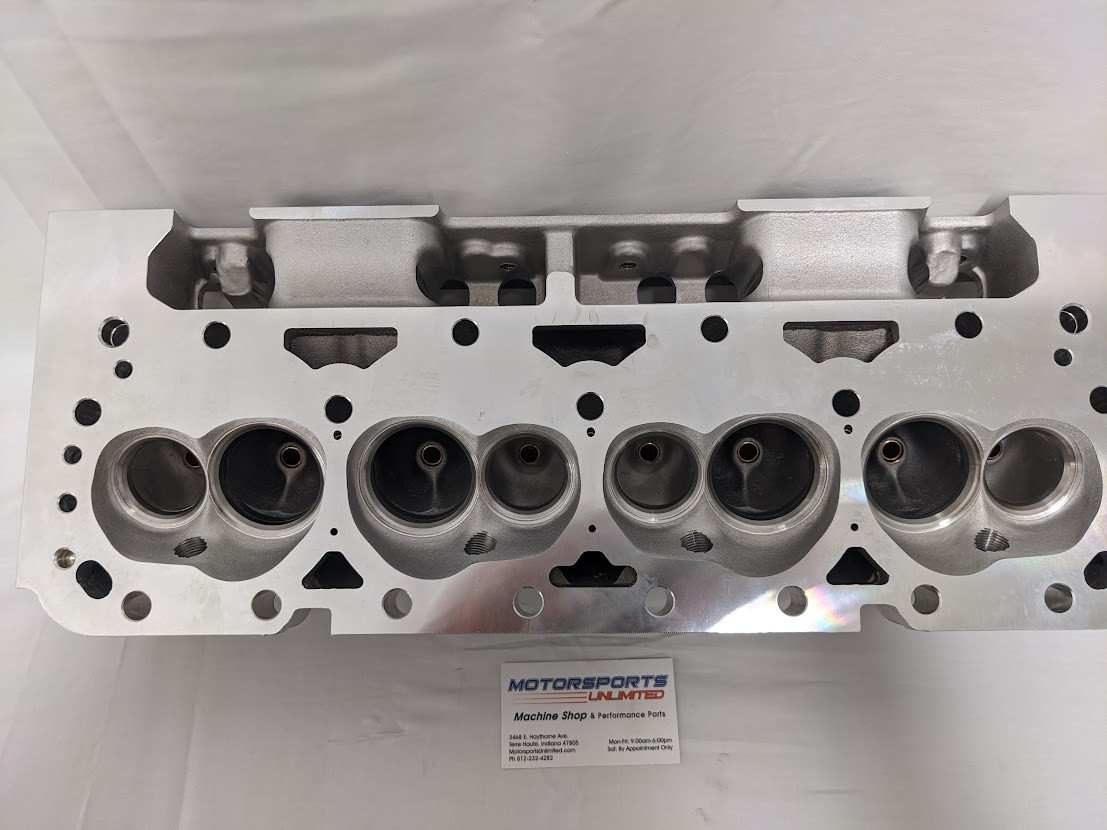 Small Block Chevy Top End Kit, Alum Heads 2.02" 1.60" 64cc, Hydraulic ...