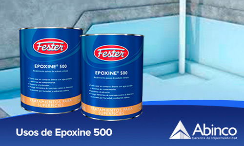 Usos de Epoxine 500 - Abinco