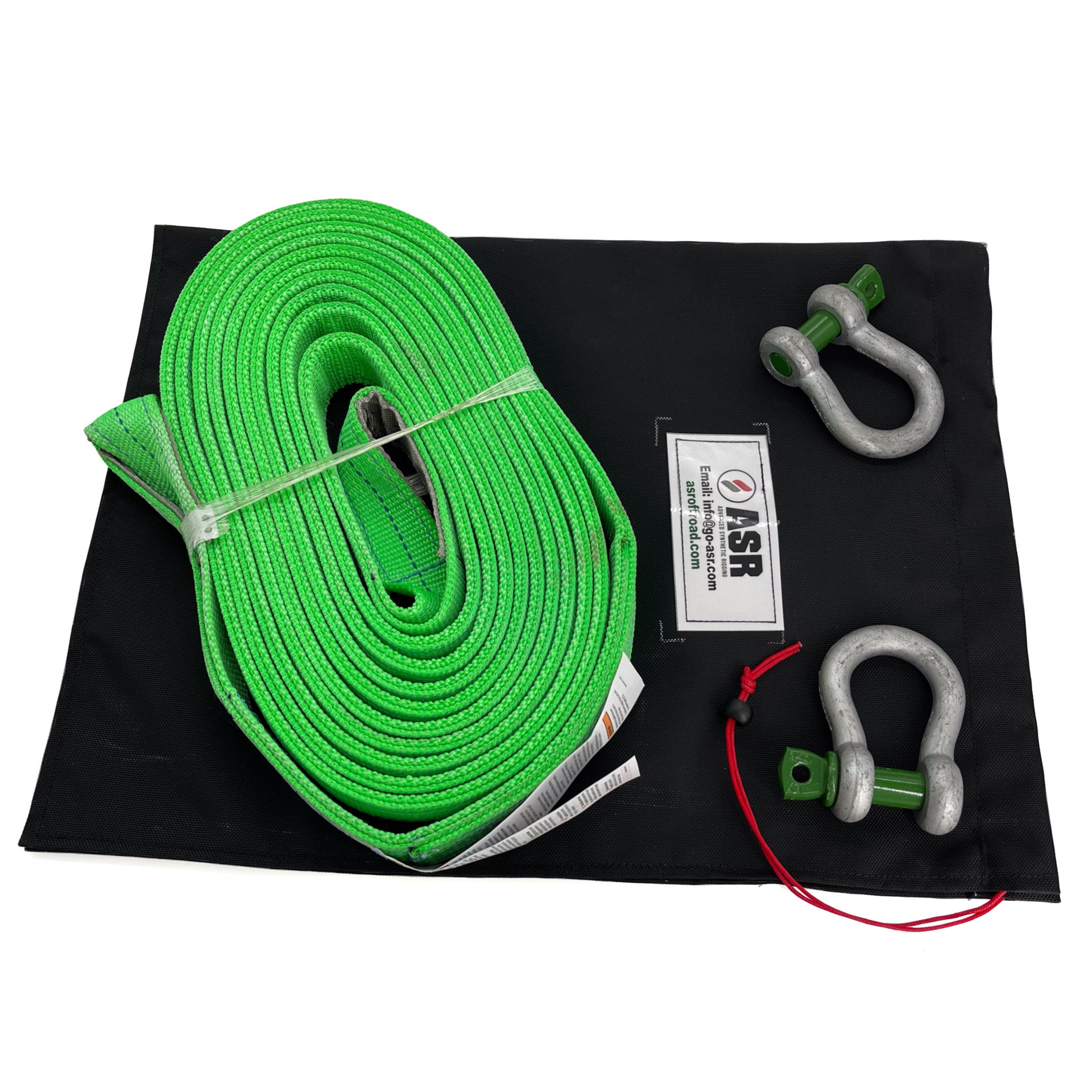 Synthetic Winch Ropes, Kinetic Recovery Straps & 4x4 Accessories | ASR ...
