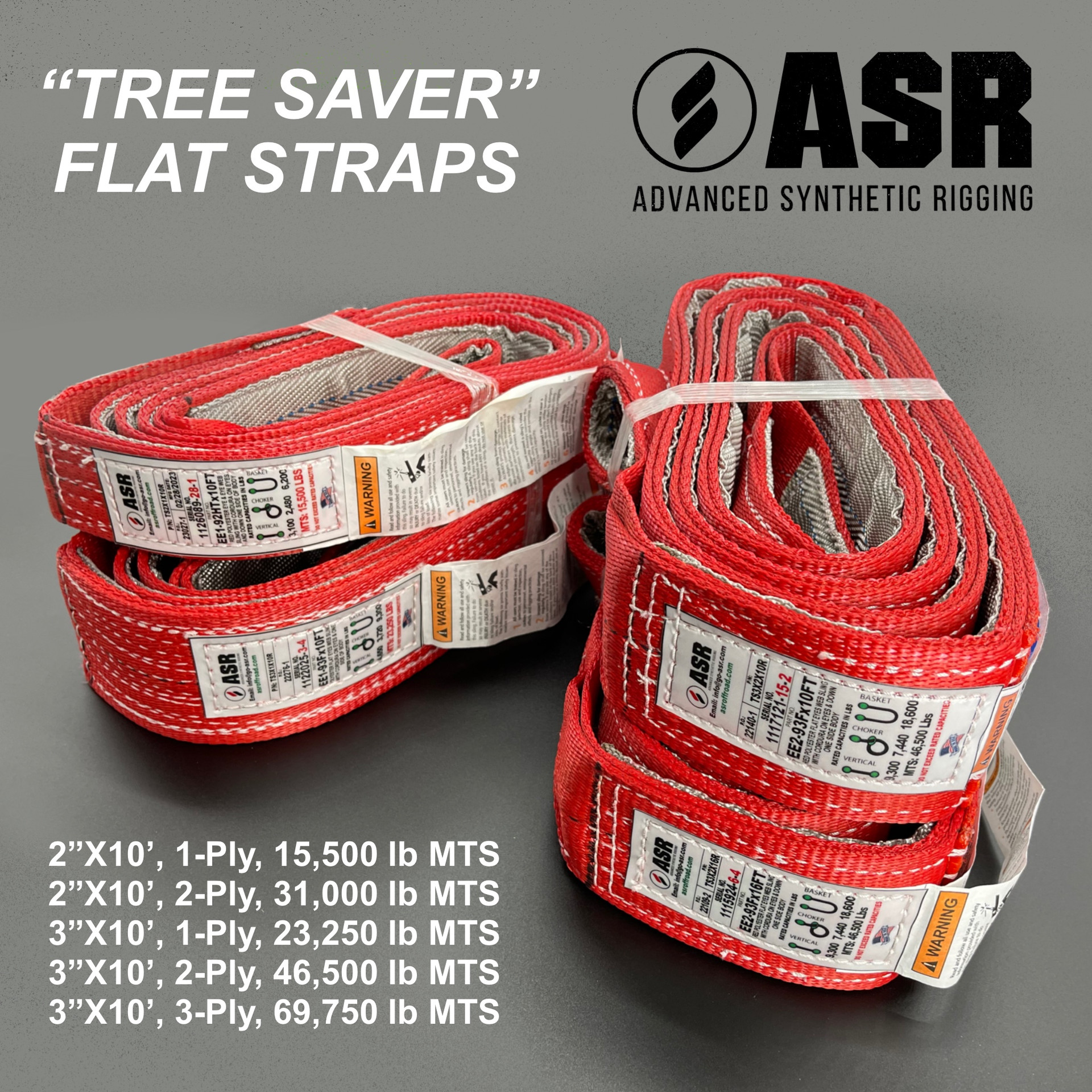 Synthetic Winch Ropes, Kinetic Recovery Straps & 4x4 Accessories | ASR ...