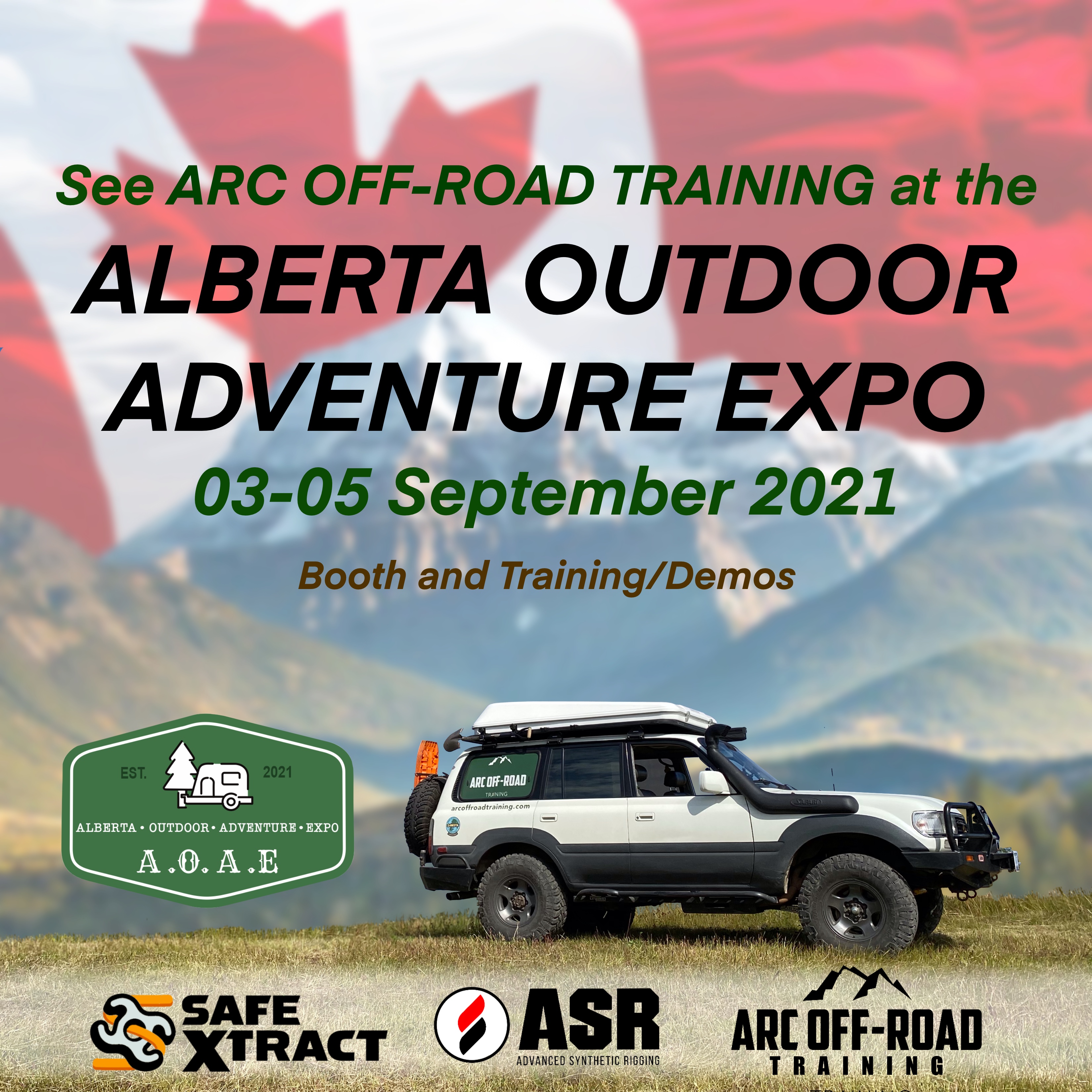 2021 Alberta Outdoor Adventure Expo (03-05 Sep) - ASR Offroad