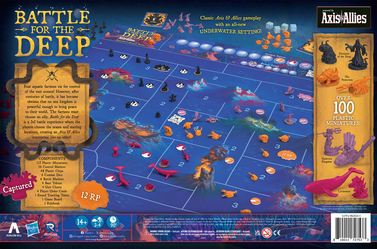 Battle for the Deep : Powered by Axis & Allies - Renegade Game Studios - EU