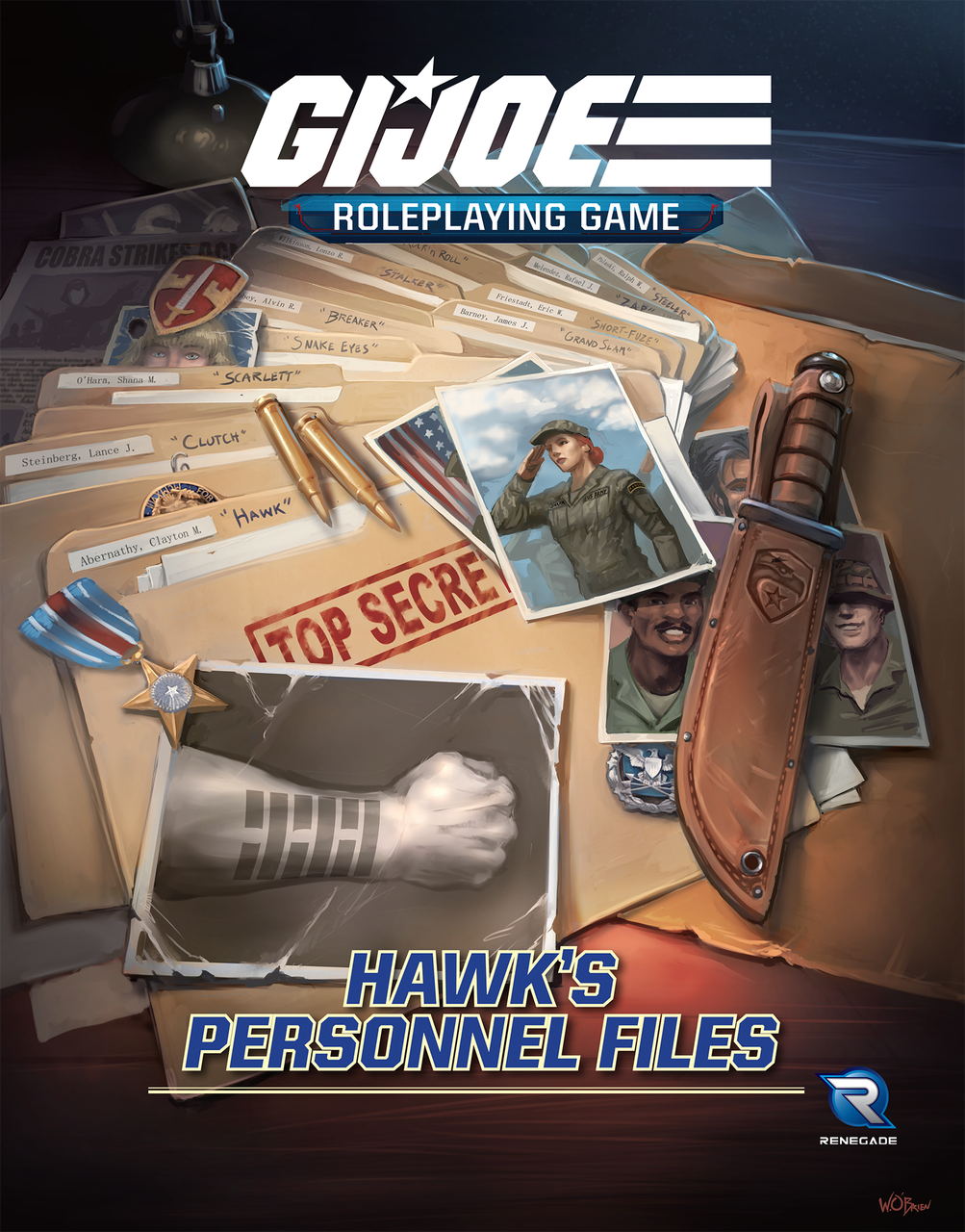 G.I. JOE Roleplaying Game Hawk's Personnel Files Sourcebook