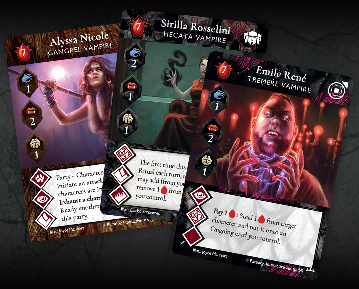 Vampire: The Masquerade Rivals Expandable Card Game Royalty Pack 1