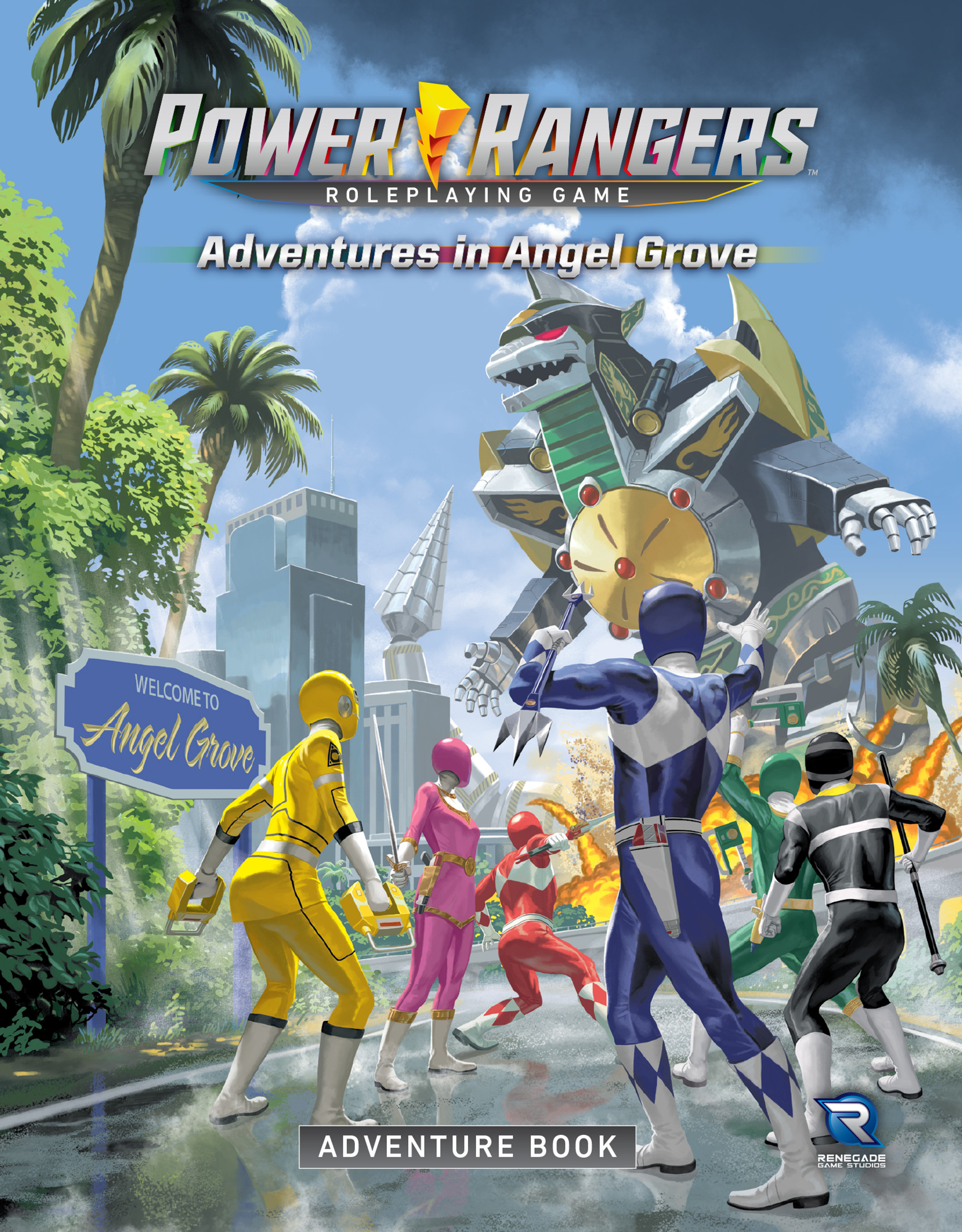 Power Rangers Roleplaying Game Adventures In Angel Grove Renegade