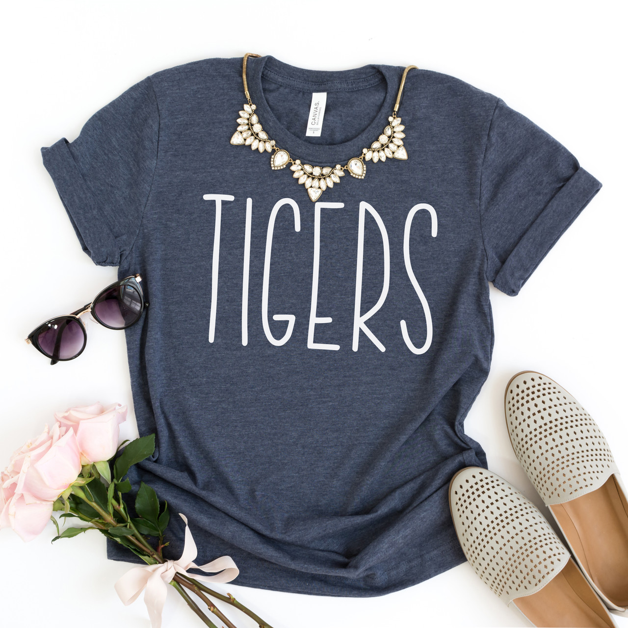 Custom Team Tee White Ink - Simply Tees