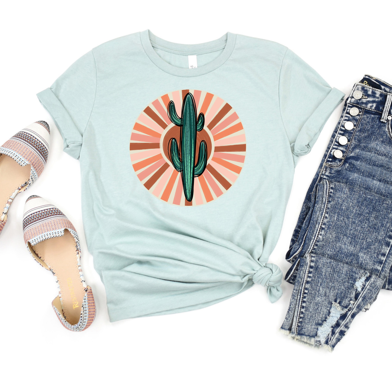 Cactus Circle Tee - Simply Tees