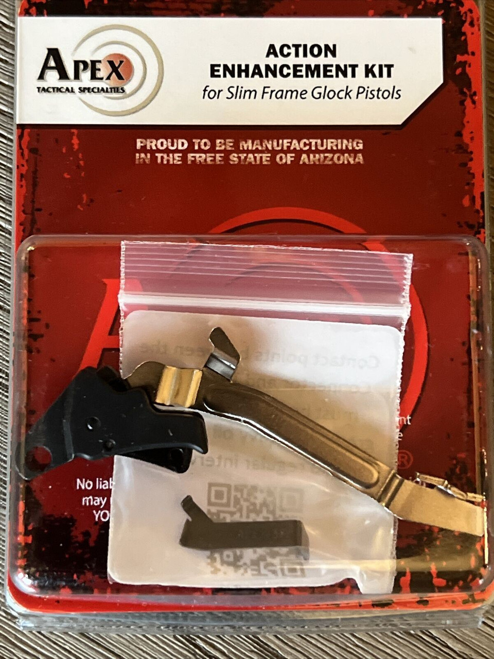 Apex Tactical Glock 43 43x 48 Action Enhancement Kit Trigger ...